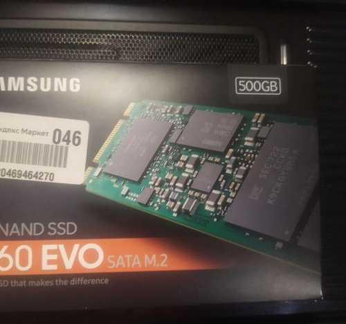 SSD Samsung 860 EVO 500Gb m2 (2280) SATA III