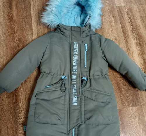 Зимняя парка для девочки 104 acoola