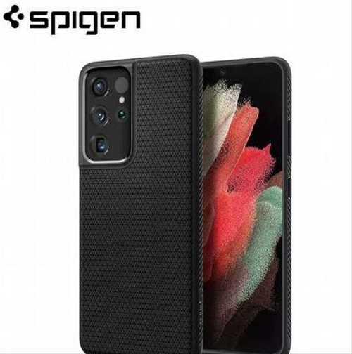 Чехол Spigen Liquid Air Samsung S21 ultra