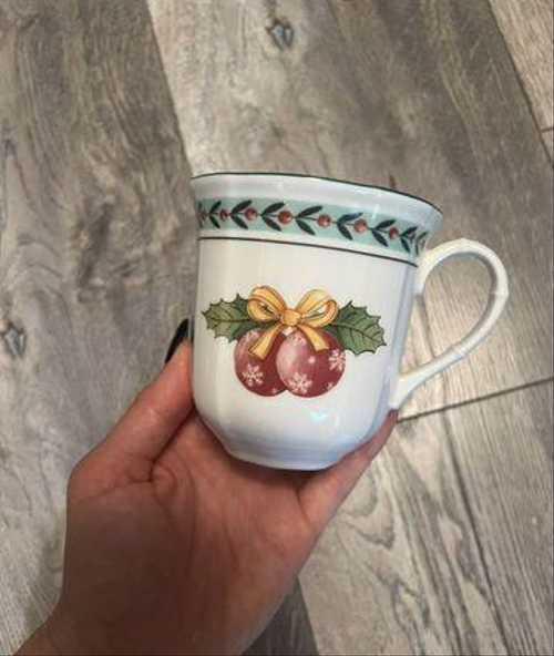 Villeroy boch чашкa новогодняя limited edition