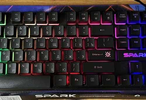 Игровая клавиатура Defender Spark