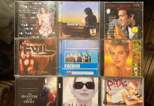 Cd компакт диски музыка разные