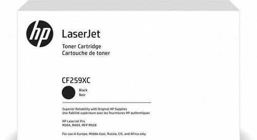 Тонер-картридж HP CF259XC черный 10000 стр