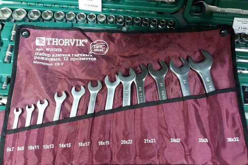 Набор ключей рожковых 6-32 Thorvik