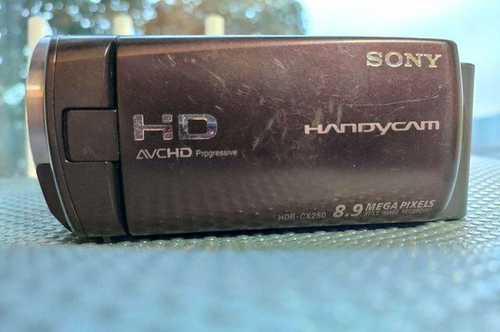 Видеокамера sony hdr cx250