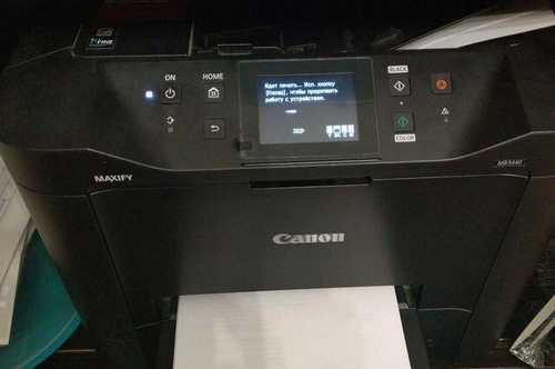 Принтер canon MB5440 maxify