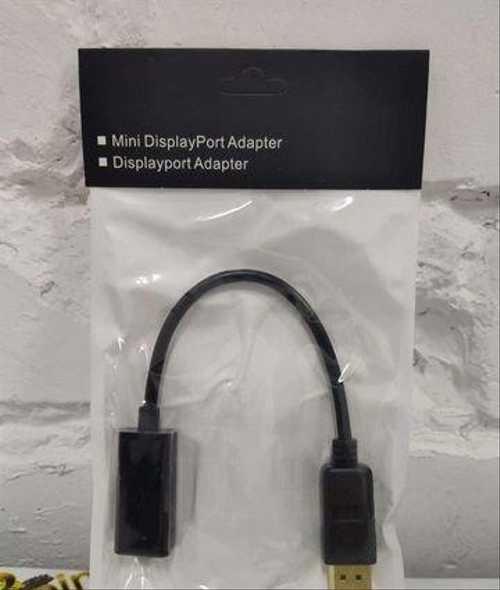 Переходник DisplayPort (m) - hdmi (f)