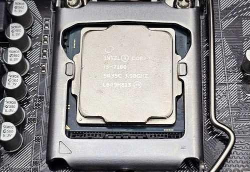 Процессор Intel сore i3-7100 3.9Ghz (1151 сокет)