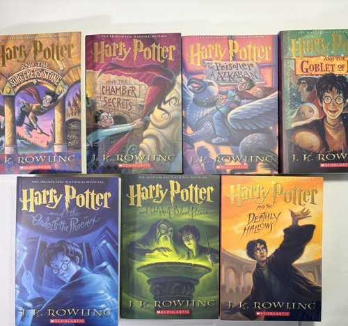 Harry Potter на английском комплект книг новый