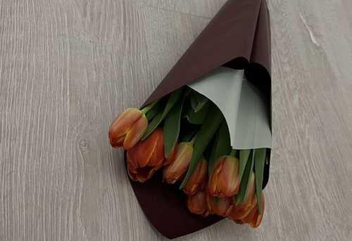 Готовые букеты тюльпаны