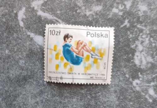 Марка Польша"Акробатика "