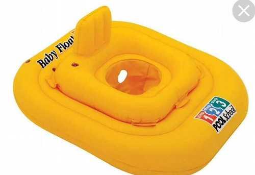 Круг для плавания Baby Float Intex