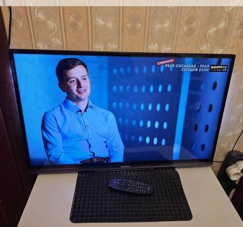 Телевизор Philips 32" Full HD 3D SMART tv нету зву