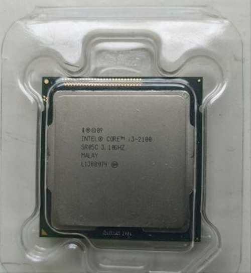 Процессор Intel Core i3-2100, 3,10 ггц. Lga1155