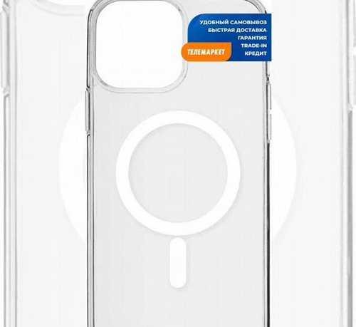 Накладка силикон MagSafe для iPhone 11 Прозрачная