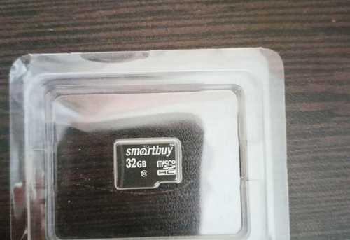 Карта памяти micro sd 32 гб smartbuy