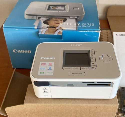 Фотопринтер Canon selphy CP750