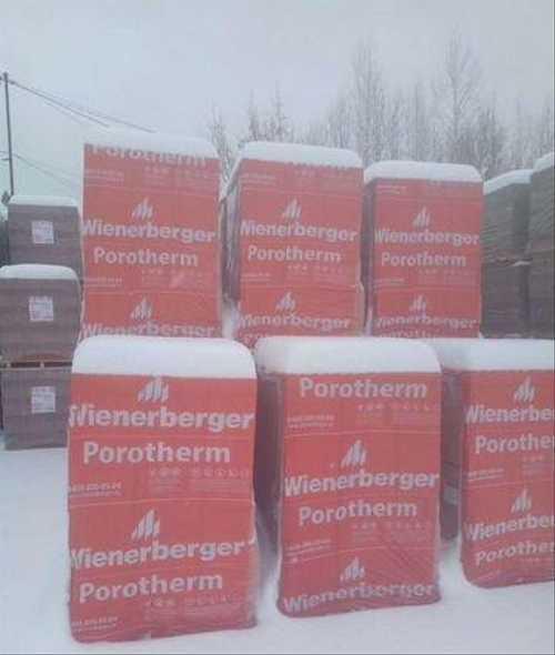 Кирпич керамический блок 44 Winerberger в наличии