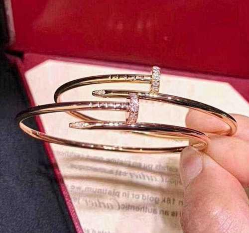 Золотой браслет Cartier Juste Un Clou