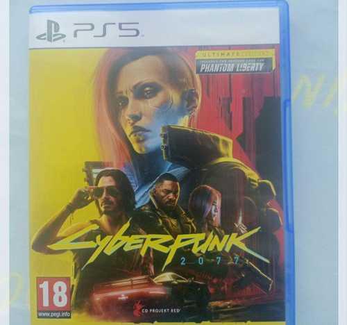 Cyberpunk 2077 ultimate edition ps5 диск