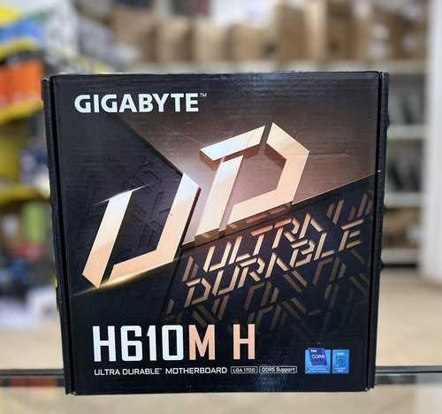 Gigabyte H610M H DDR5 Материнская плата (новая)