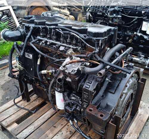 Контрактный Двигатель б/у Cummins ISDe 245-30