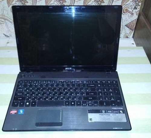 Ноутбук Acer Aspire 5551G-N834G32Mi, на запчасти