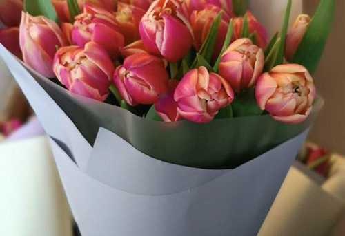 Шикарные тюльпаны в букетах для свидания