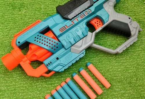 Бластер Nerf Еlite 2.0 Commаnder + 7 патронов