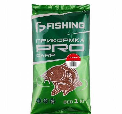 F-fishing Прикормка для рыбы PRO Carp Слива 1кг