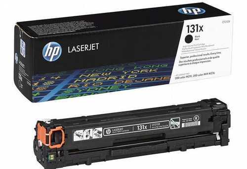 HP CF210X (131X) картридж черный (2400 стр.)