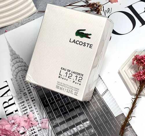 Туалетная вода Lacoste L.12.12, мужская, 100мл