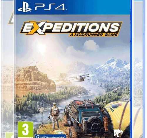 Игра Expeditions: A MudRunner Game (PS4) б/у, Русс