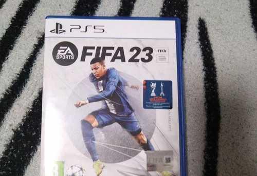 Диски на ps5 FIFA 23
