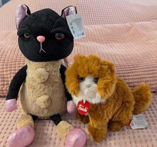 Мягкие игрушки кошка Trudi и кошка гламур