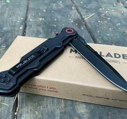 Нож складной Mr.Blade Ferat (D2 BSW, G10 black)