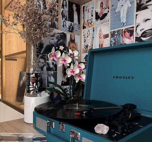 Виниловый проигрыватель crosley