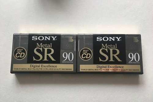Аудиокассета sony metal SR 90