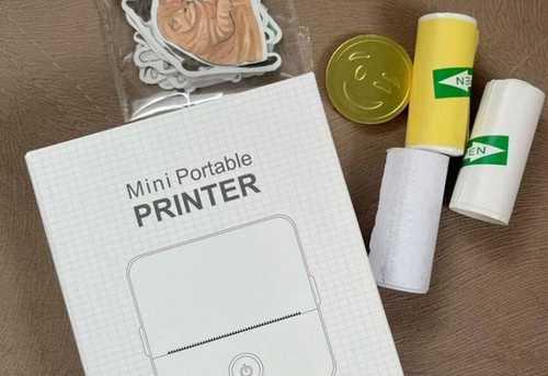 Портативный мини принтер