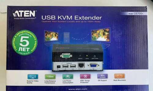 KVM-удлинитель Aten CE700A