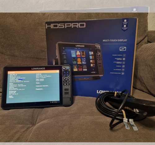 Эхолот lowrance hds pro 10