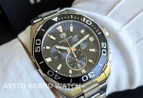 Часы мужские Tag Heuer Aquaracer black хронограф