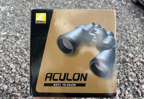 Бинокль Nikon Aculon A211 10-22x50