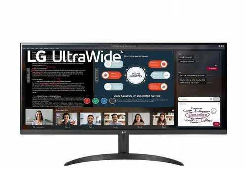 34" Монитор LG 34WP500-B Black 75Hz 2560x1080 IPS