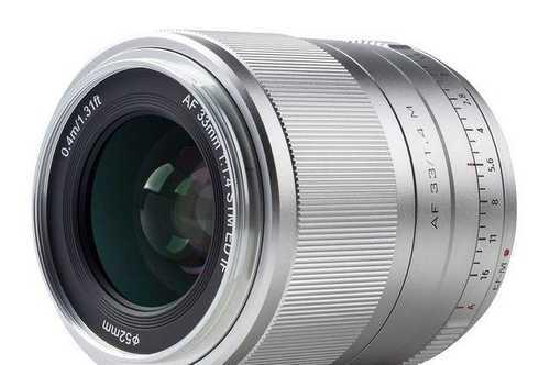 Viltrox AF 56mm f/1.4 XF Canon EF-M новый