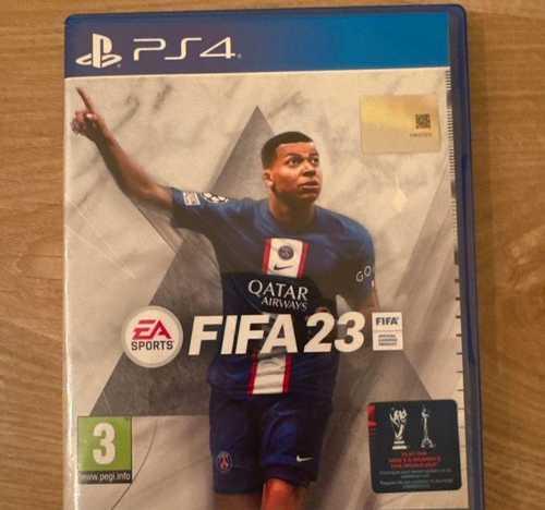 Fifa 23 ps4 диск на русском