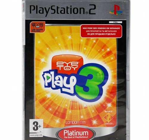 EyeToy Play 3 (PS2, Platinum)