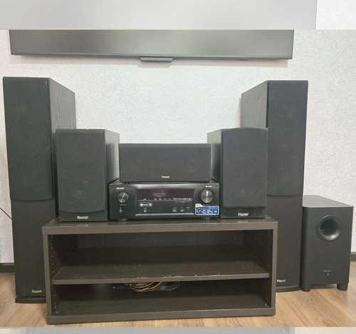 Домашний кинотеатр Hi-fi с AV ресивером