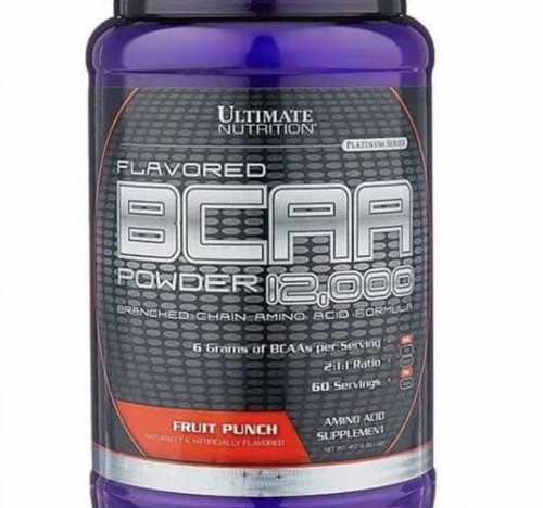 Аминокислоты Bcaa Flavored 12.000 Ultimate Nutriti
