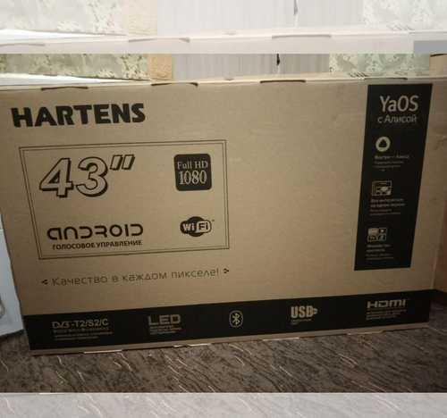 Телевизор hartens 43 HTY 43 F06BVZ/M